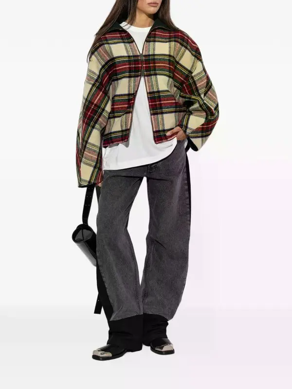 DARKPARK Aj Tartan Wool Jacket