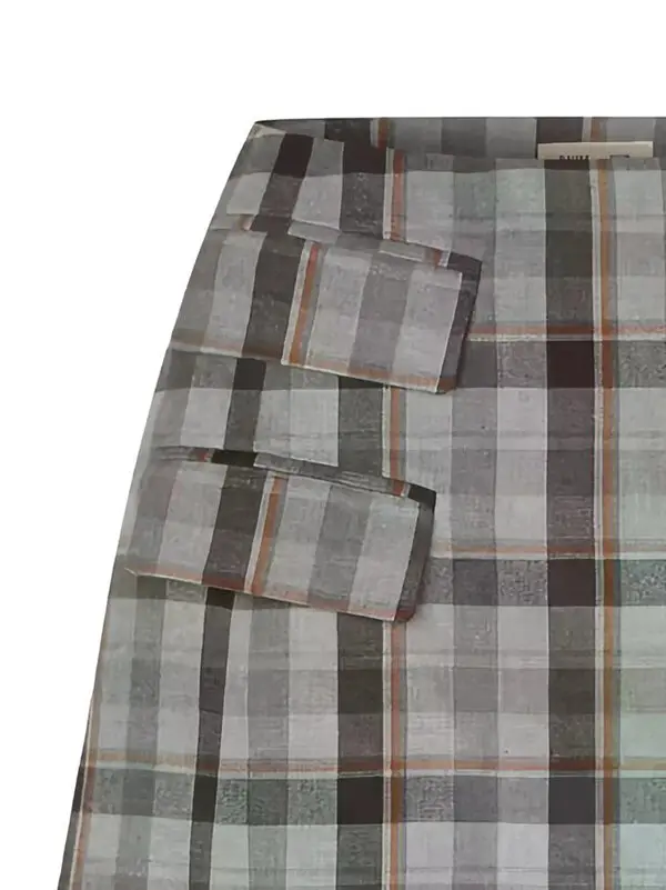 Baum Und Pferdgarten Shanie Checked Mini Skirt