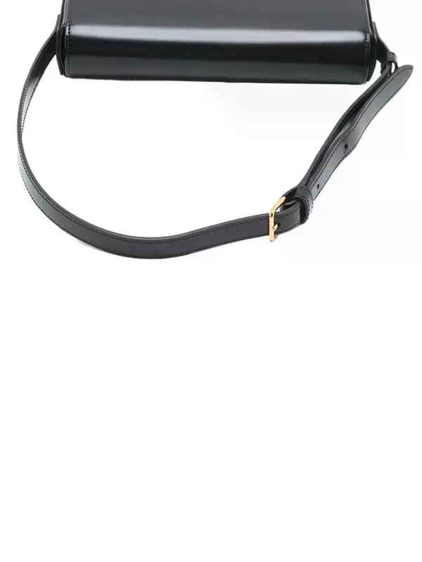 Celine 2010-2026 Shiny Calfskin Triomphe Claude Shoulder Bag