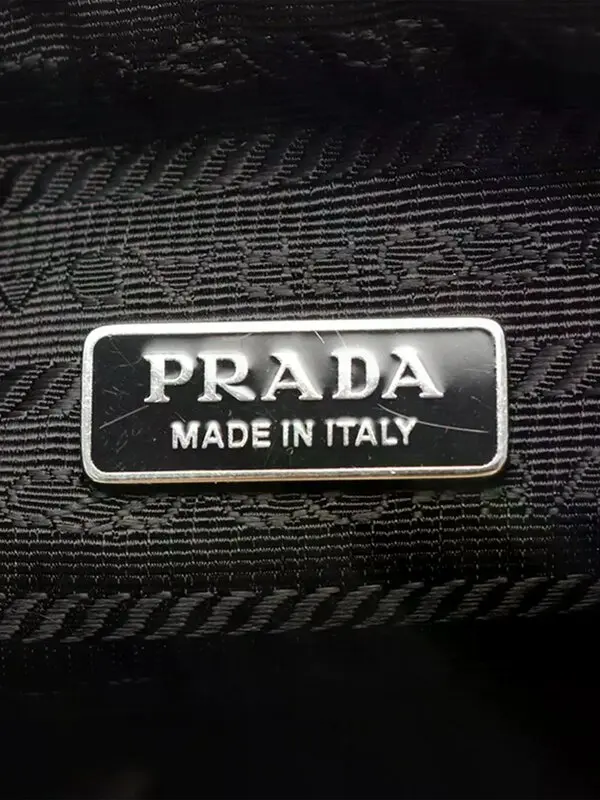 Prada 2013-2026 Glace Lux Triangle Crossbody Bag