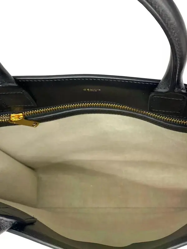 Celine 2021 Small Triomphe Canvas Vertical Cabas Tote Satchel
