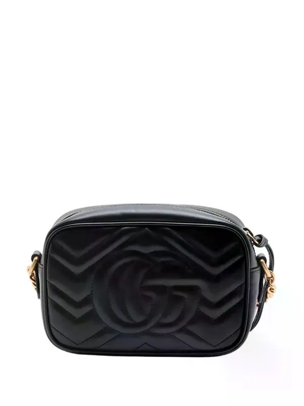 Gucci 2016 Mini Gg Marmont Matelasse Leather Crossbody Bag