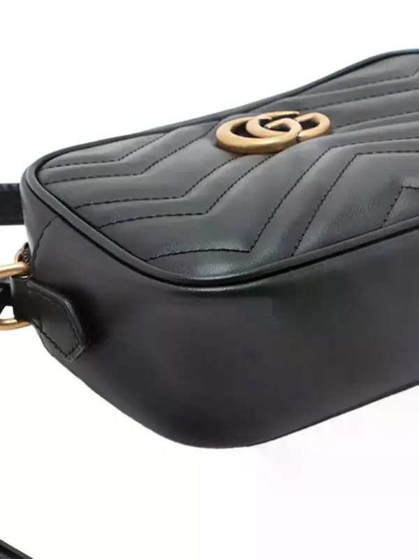 Gucci 2016 Mini Gg Marmont Matelasse Leather Crossbody Bag