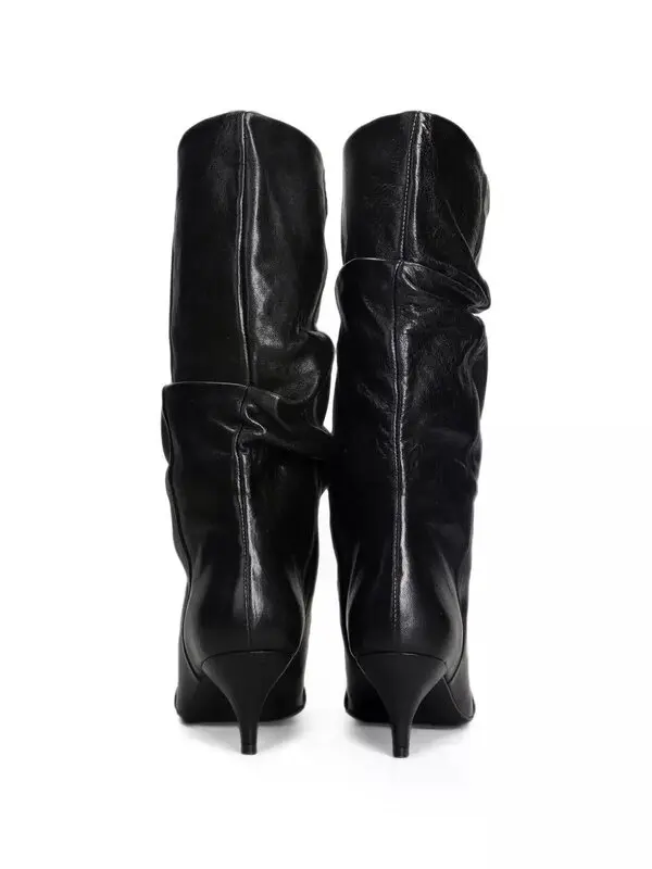 ALCHIMIA Slouchy Pointed-toe Ankle Boots