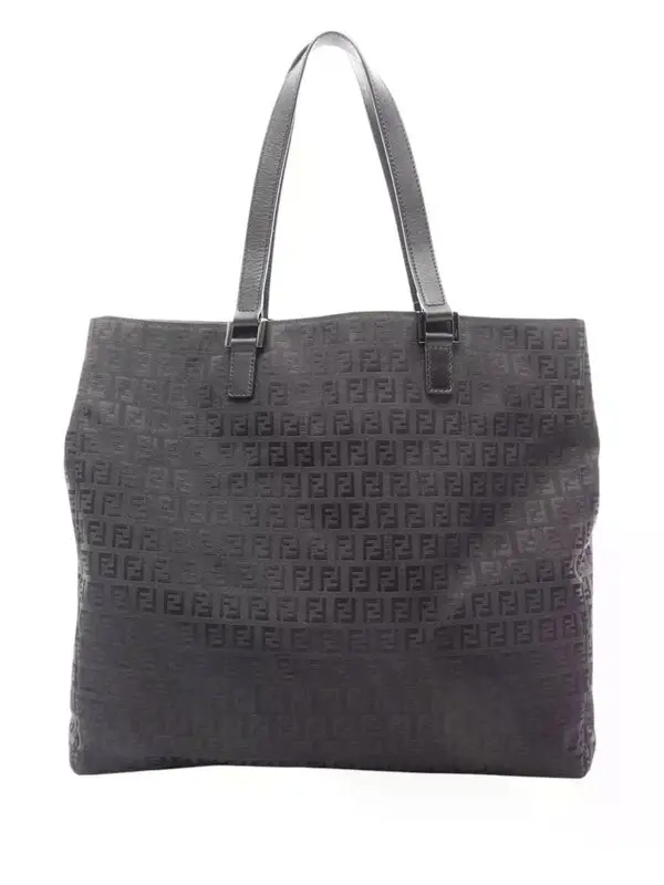 Fendi 2000-2010 Zucchino Canvas Tote Bag