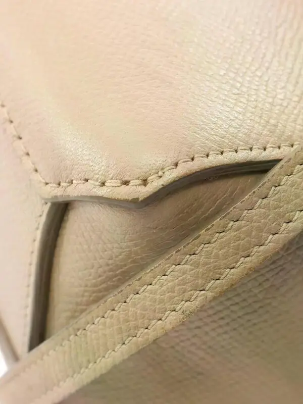 Celine Grained Calfskin Belt Bag Satchel - Neutrals