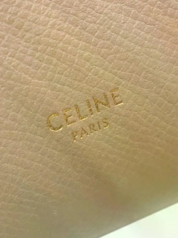 Celine Grained Calfskin Belt Bag Satchel - Neutrals