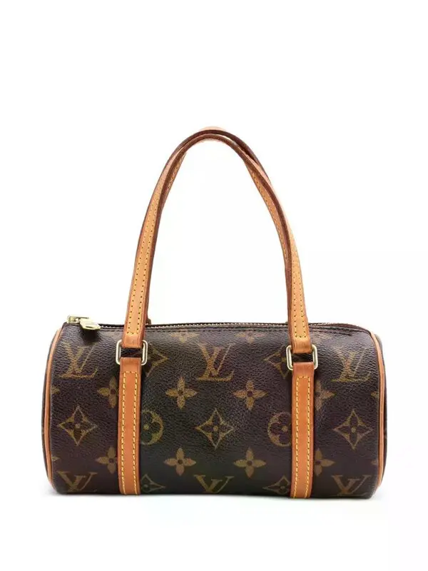 LOUIS VUITTON Papillon Handbag Monogram Canvas 19 Shoulder Bag