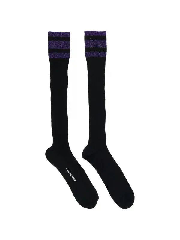 Dsquared2 Ribbed Stripe-detail Socks