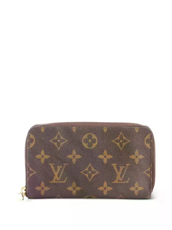 LOUIS VUITTON Zippy Compact Wallet Nm Monogram Canvas Small Wallets - Brown
