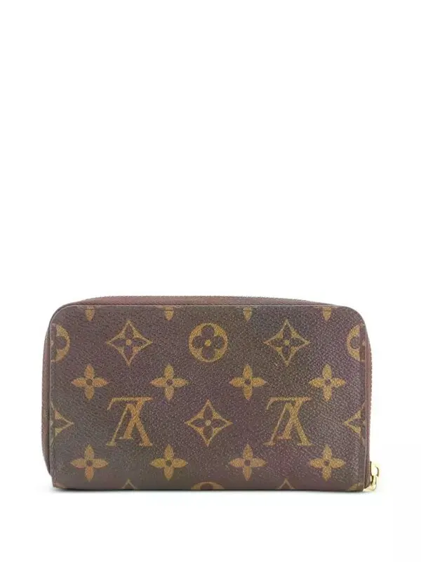 LOUIS VUITTON Zippy Compact Wallet Nm Monogram Canvas Small Wallets - Brown