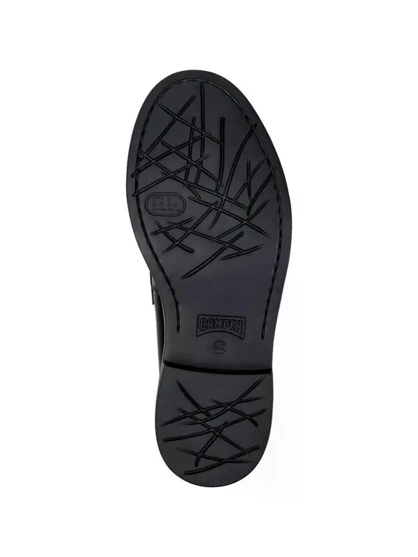 Camper Floral-print Leather Loafers