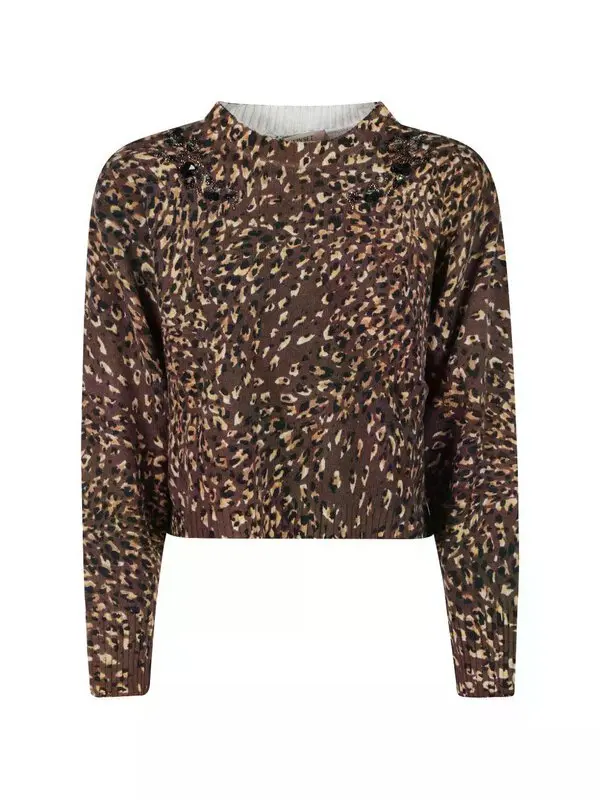 TWINSET Leopard-pattern Sweater