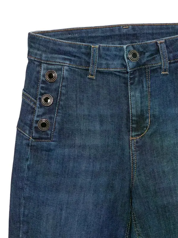 Liu Jo Button-detail Jeans