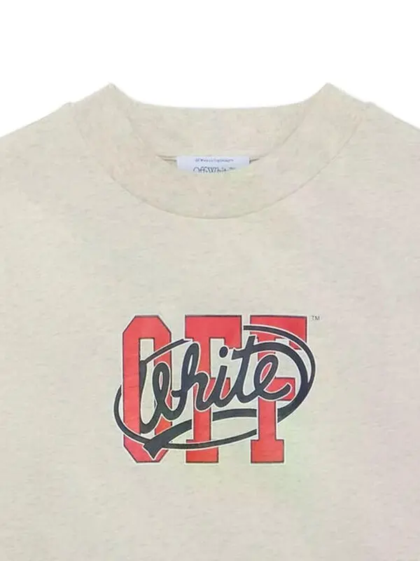 Off-White Off College Logo-print T-shirt