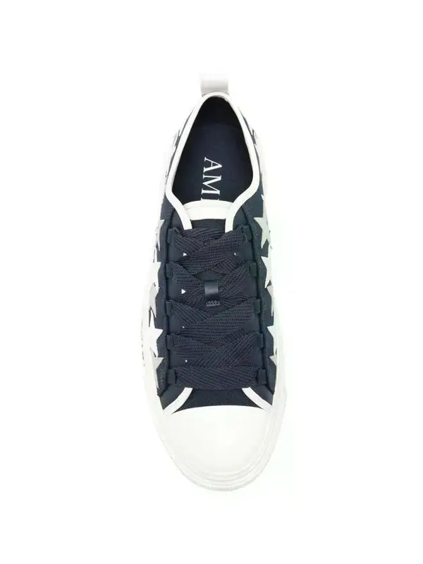 Amiri Star-patch Platform Sneakers - Blue