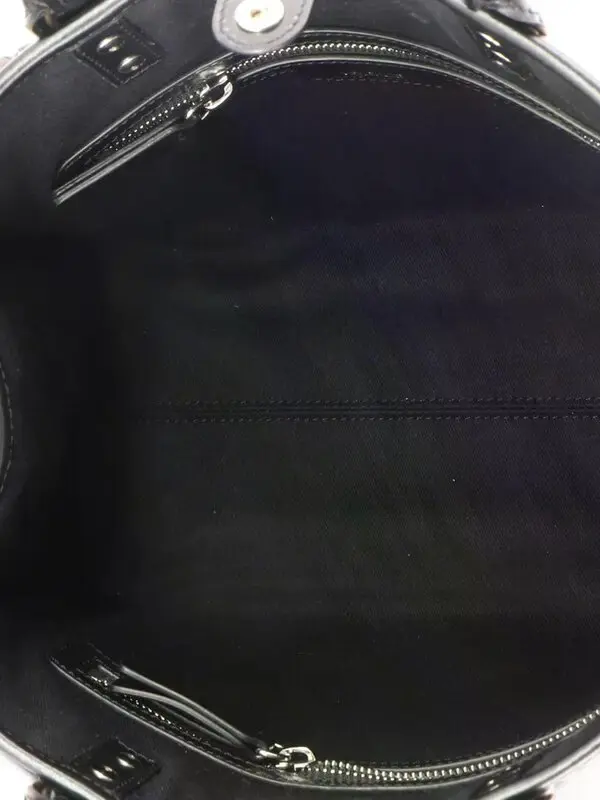 Versace La Vacanza Medusa Logo Raffia Small Tote Bag