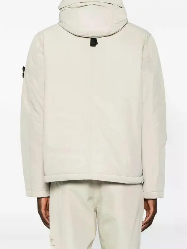 Stone Island Logo-patch Hooded Jacket
