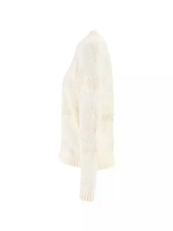 Fabiana Filippi Sequin-embellished Striped Sweater