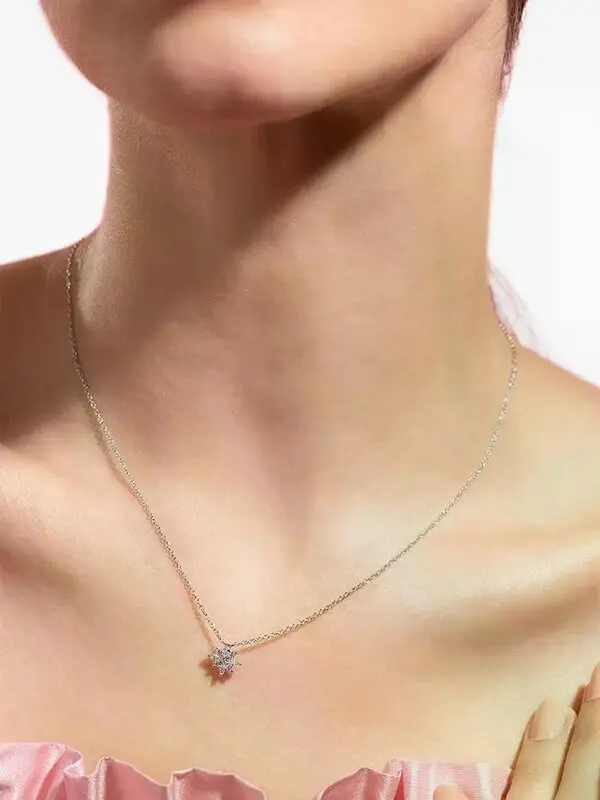 Kwiat Star-motif Diamond Necklace - Silver