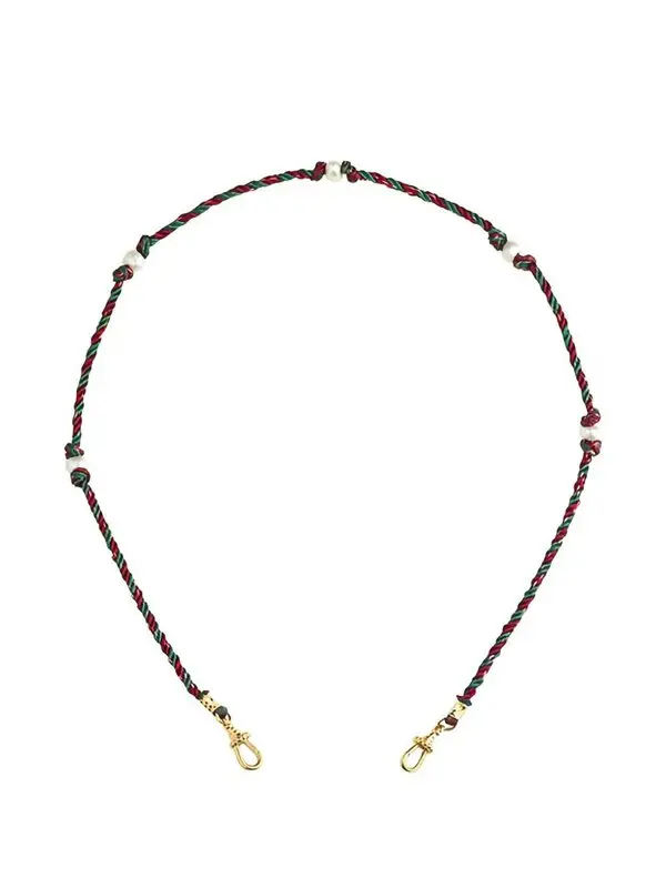 MARIE LICHTENBERG Mauli Pearl Necklace - Gold