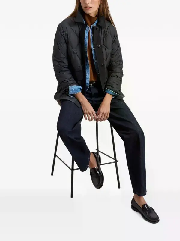 Woolrich Heritage Quilted Stand-up Collar Jacket
