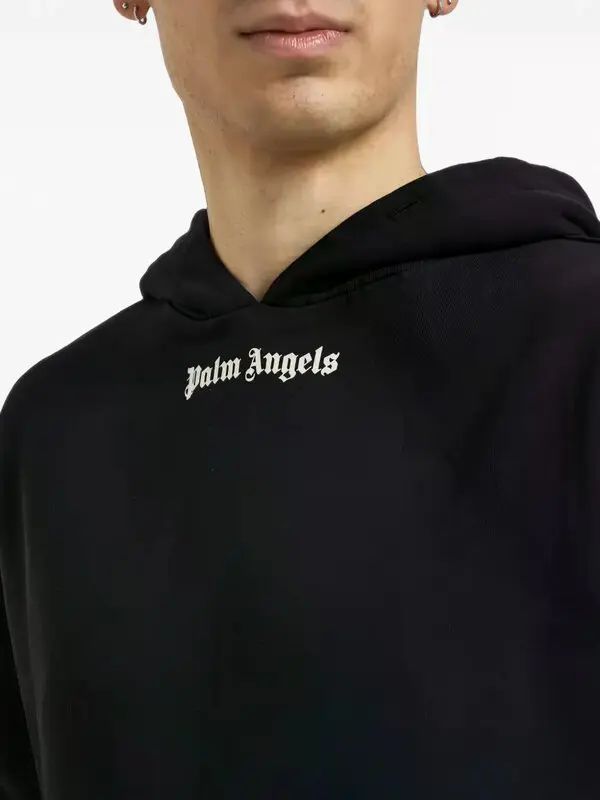 Palm Angels Logo-print Hoodie