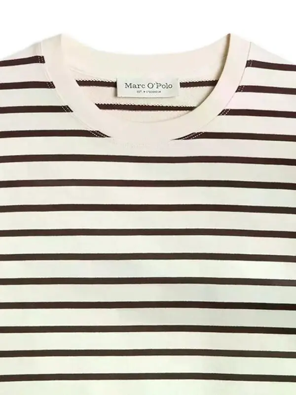 Marc O'polo Striped Short-sleeve T-shirt - Neutrals
