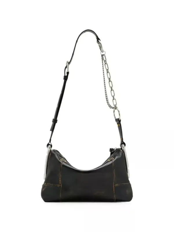Marc Jacobs Scene Medium Shoulder Bag In Studded Distressed Leather