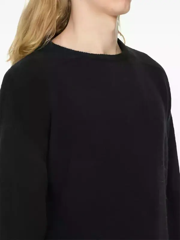 Rick Owens Round-neck Sweater - Black