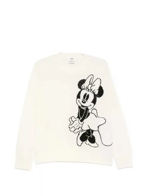 Liu Jo Disney Minnie Mouse Intarsia-knit Sweater