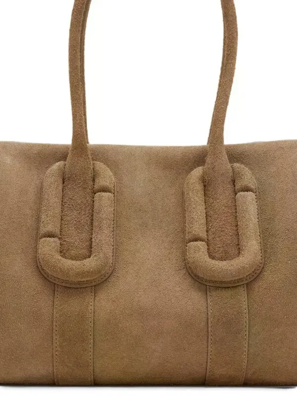 Marc Jacobs Babe City Tote In Felted Suede