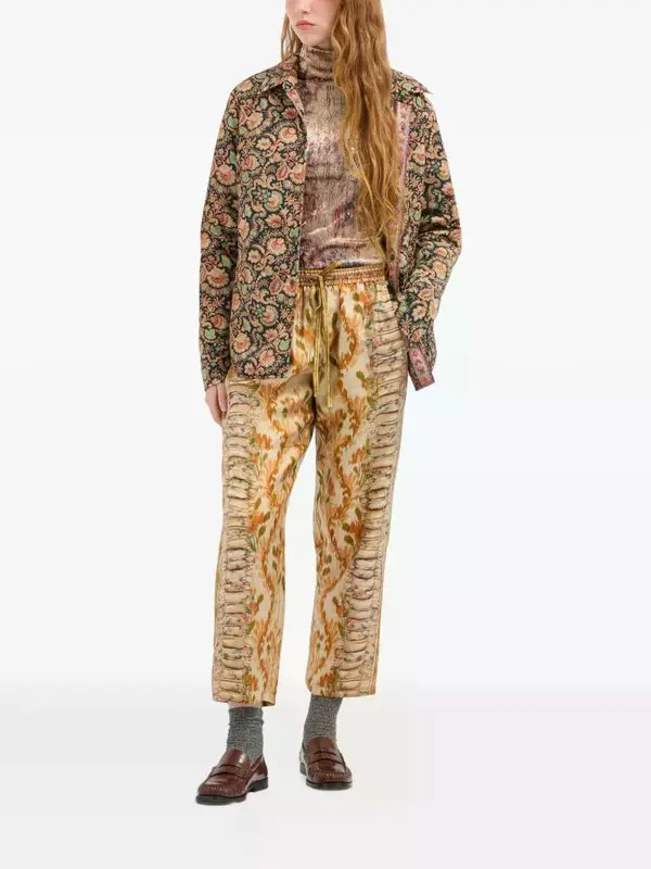PIERRE-LOUIS MASCIA Aloe Drawstring Trousers