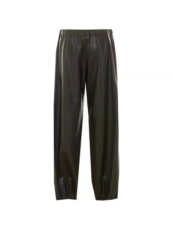 ANIYE BY Elasticated Faux-leather Track Pants