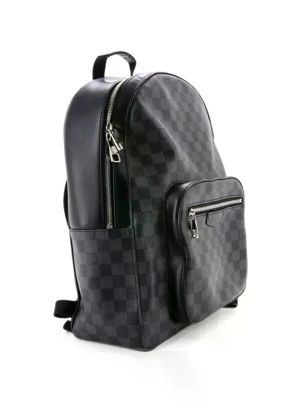 LOUIS VUITTON Josh Damier Graphite Backpack - Black