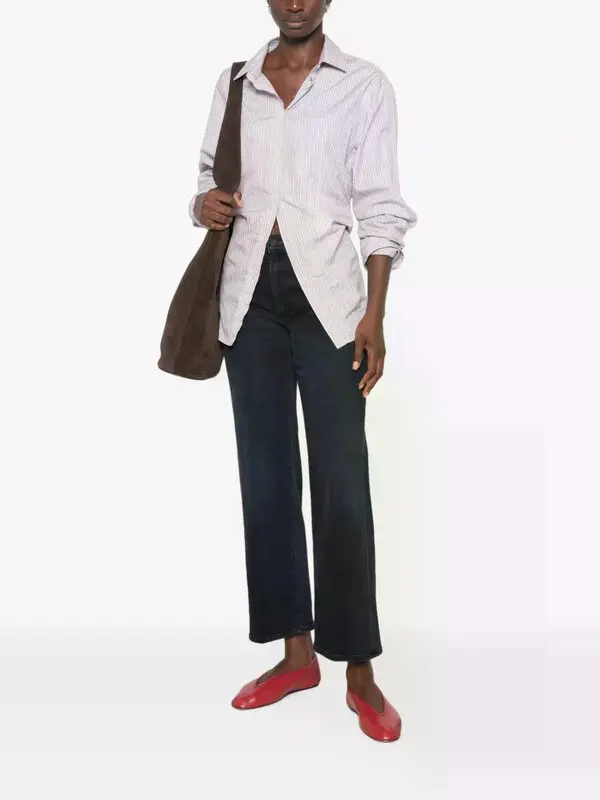 MOTHER The Mid Rise Rambler Cropped Jeans