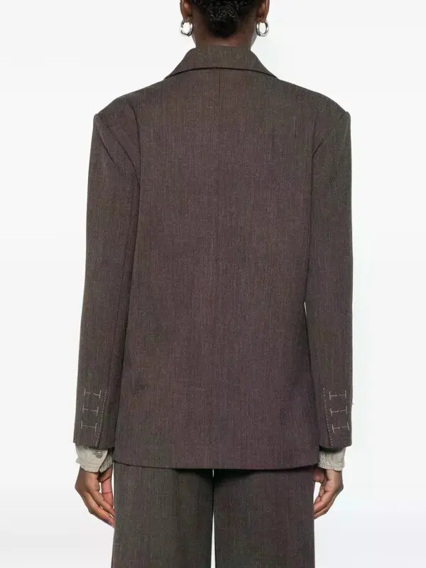 ELEH Double-breasted Notch-lapel Jacket