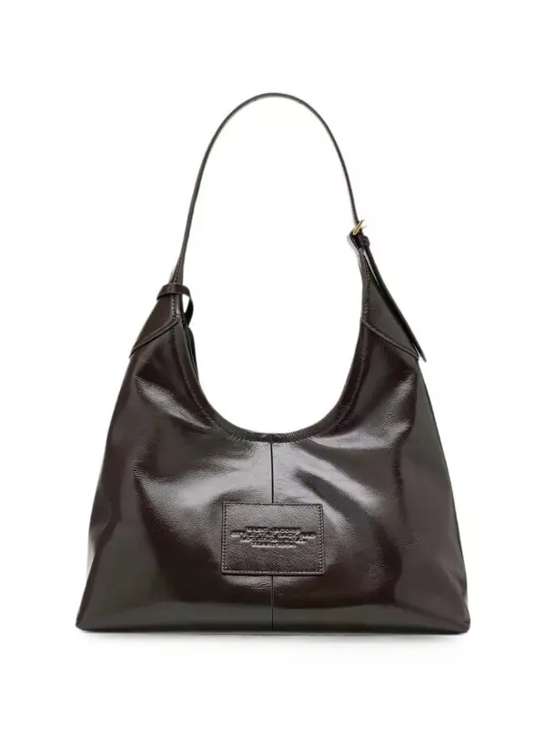 Marc Jacobs Belted Sack Bag In Crinkle Leather