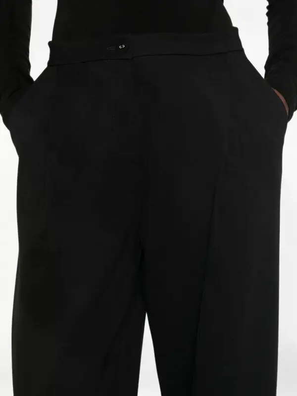 Imperial Pleated Wide-leg Trousers