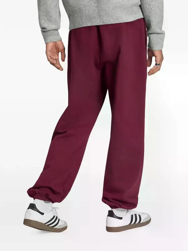 Adidas Logo-embroidered Track Pants
