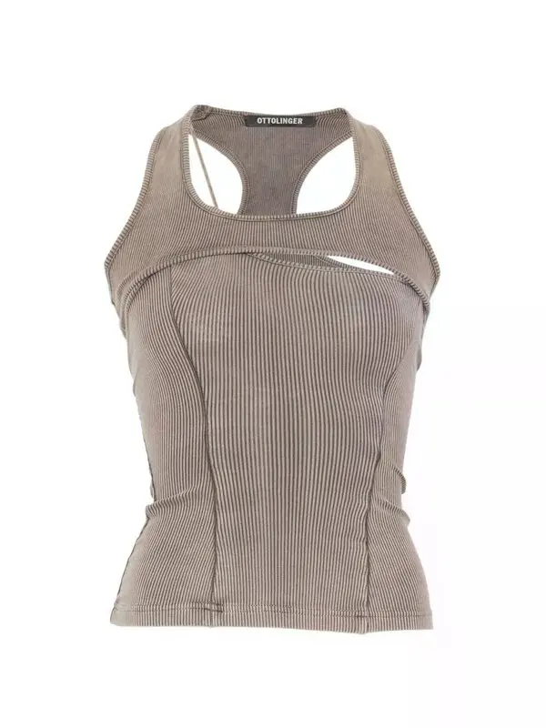 Ottolinger Cut-out Ribbed Top