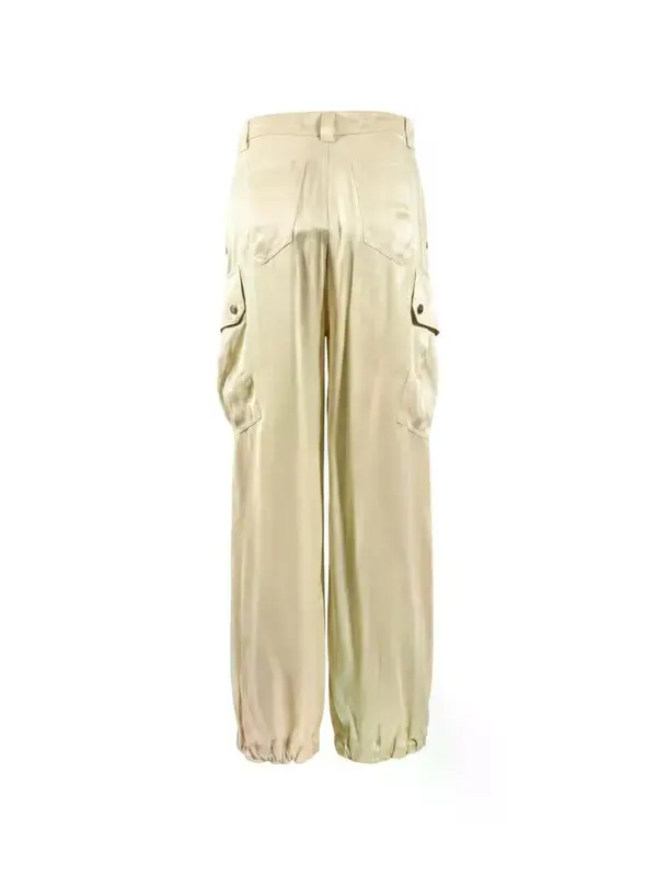 Pinko Satin-finish Cargo Pants