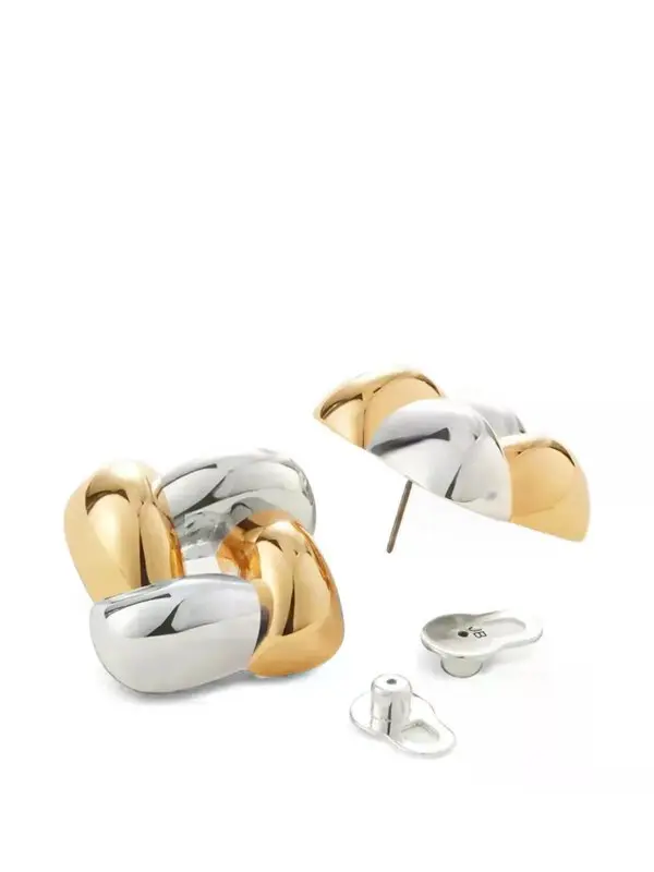 Jenny Bird Woven Square Earrings