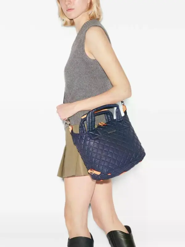 Mz Wallace Small Sutton Deluxe Quilted Tote Bag