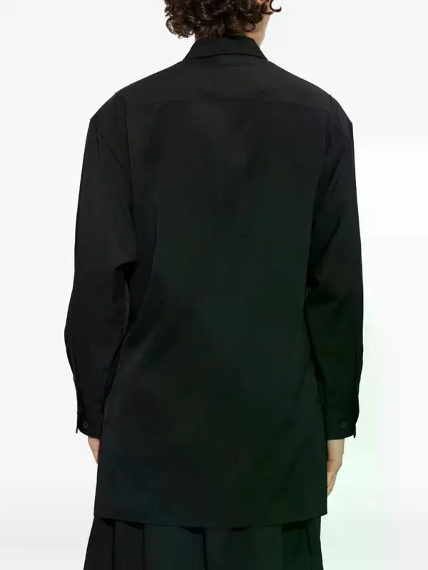 Yohji Yamamoto Asymmetric Wool Shirt