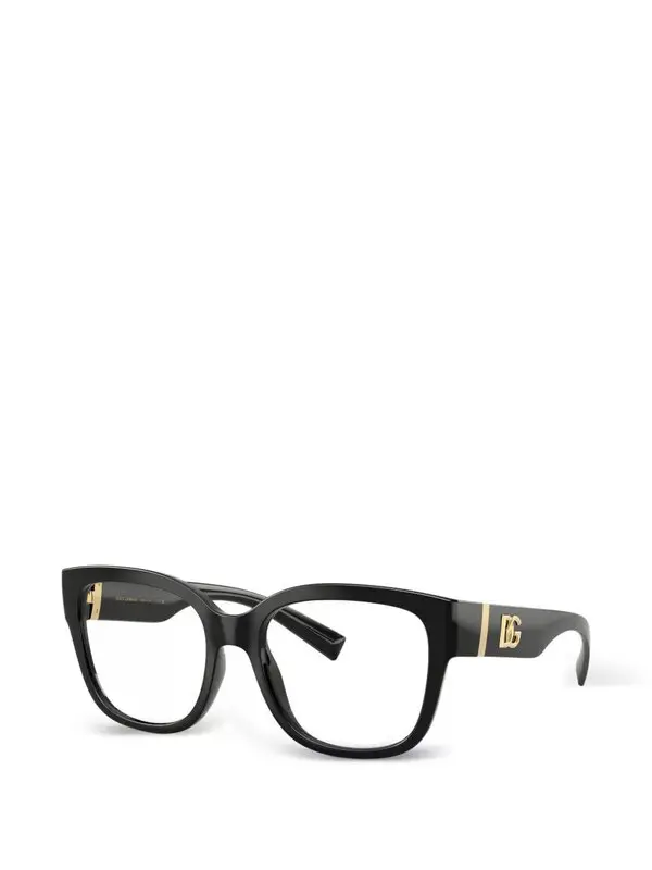 Dolce & Gabbana Logo-plaque Cat-eye Glasses