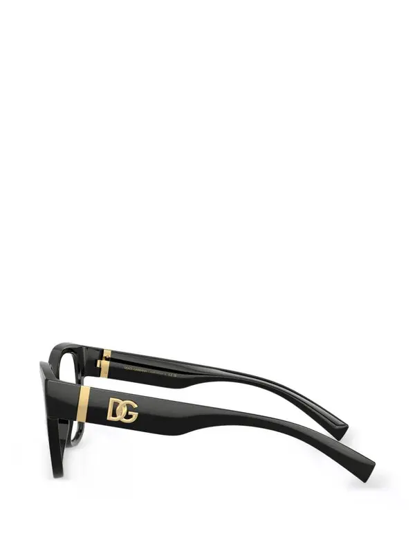 Dolce & Gabbana Logo-plaque Cat-eye Glasses