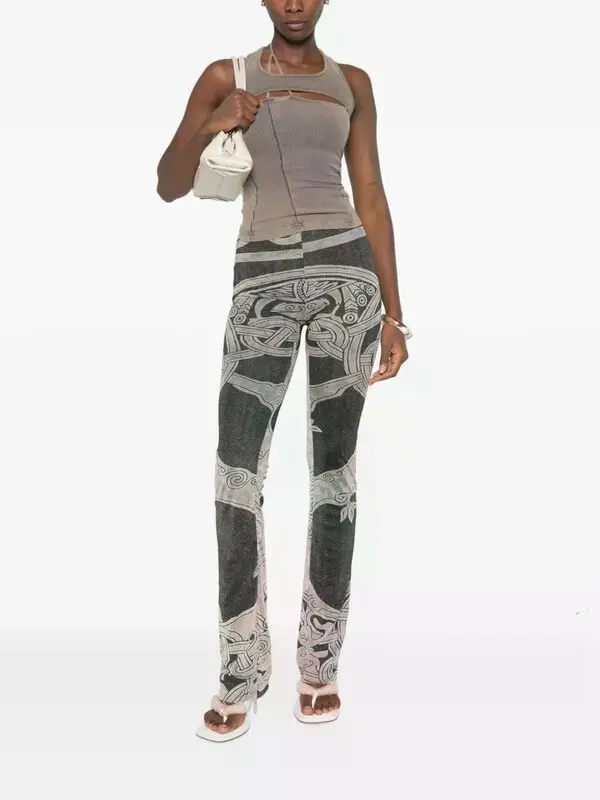 Ottolinger Tree Of Life Print Trousers