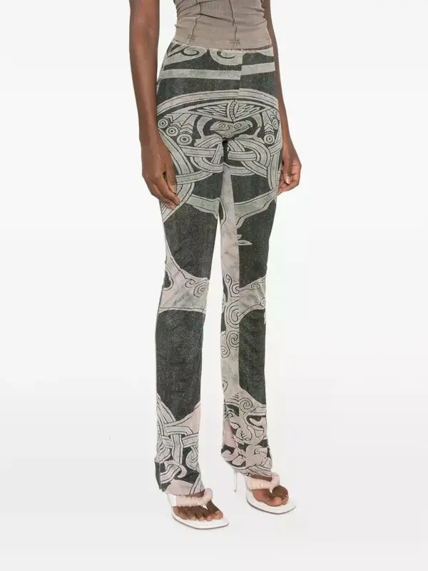 Ottolinger Tree Of Life Print Trousers