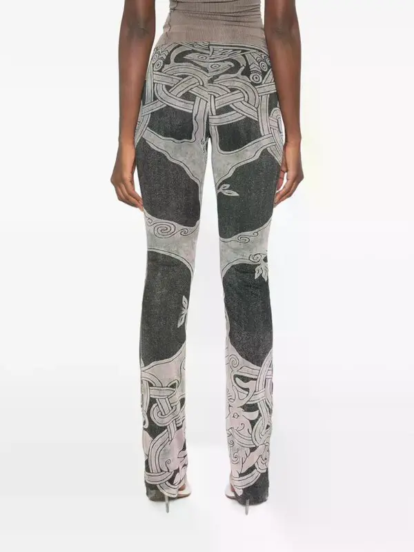 Ottolinger Tree Of Life Print Trousers